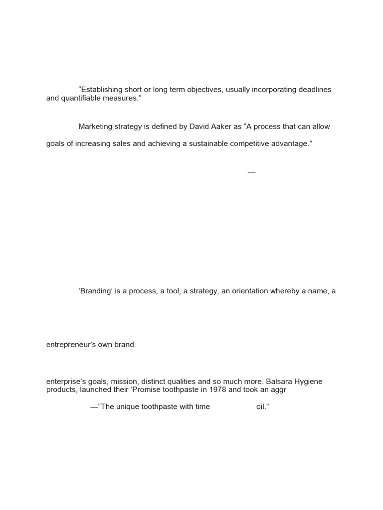 Chapter 3 Ent | PDF | Pricing | Brand