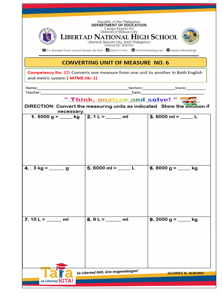 Conversion of Unit No. 6 | PDF