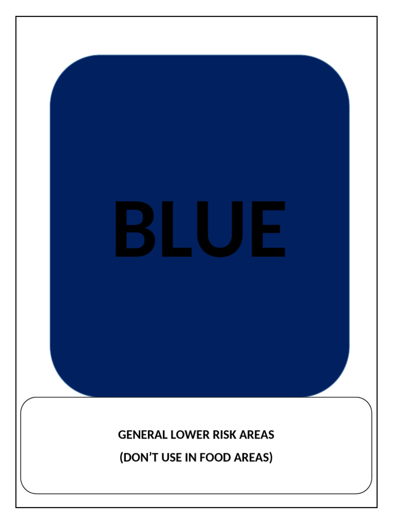 J Cloth Color Codes A4 | PDF