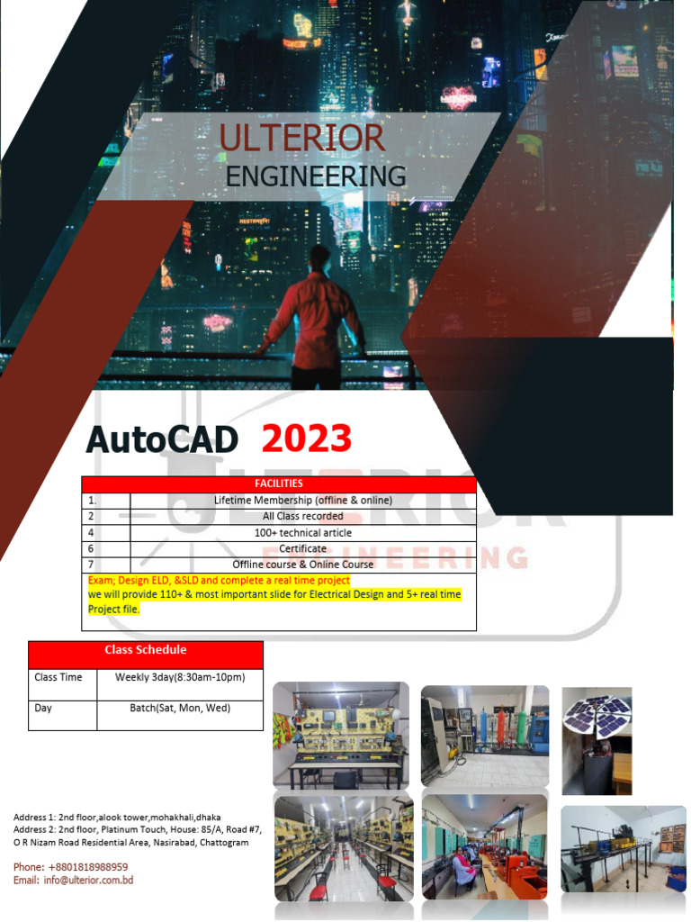 AutoCAD 2023 Electrical Design Course | PDF | Computing