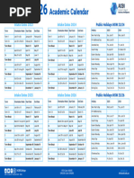 UWA Academic Calendar 2025 Dates | PDF | Academic Term | Educational ...