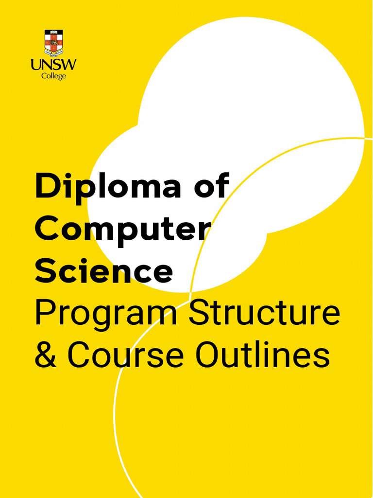 Diploma of Computer Science Program Structure Course Outlines | PDF | Cell (Biology) | Biology