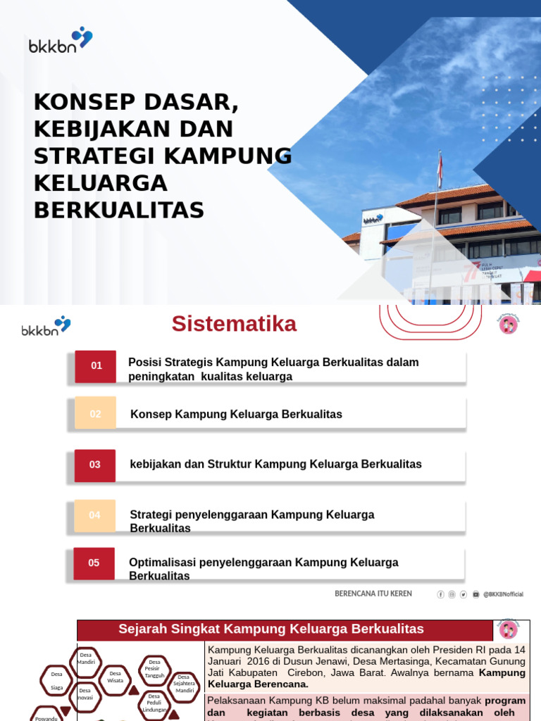 Materi Konsep, Kebijakan Dan Strategi KKB | PDF