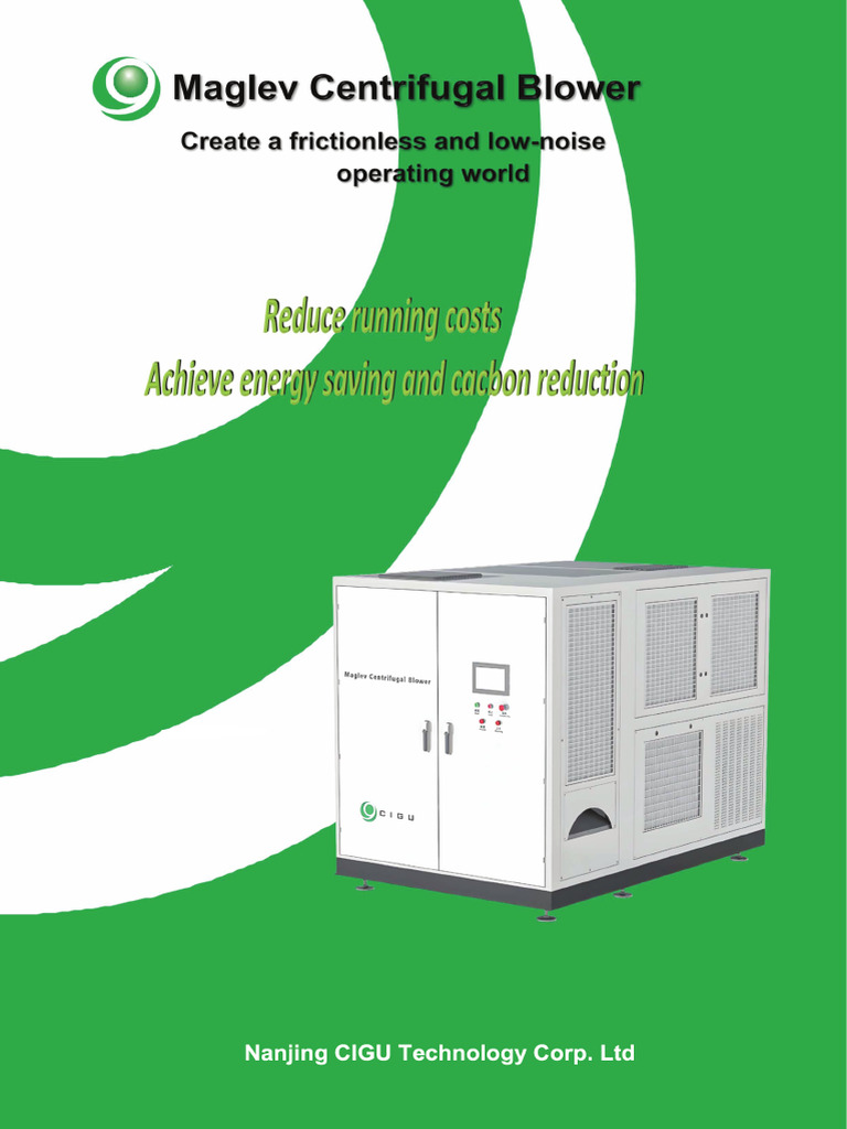 Maglev Centrifugal Blower - Tiếng Việt | PDF