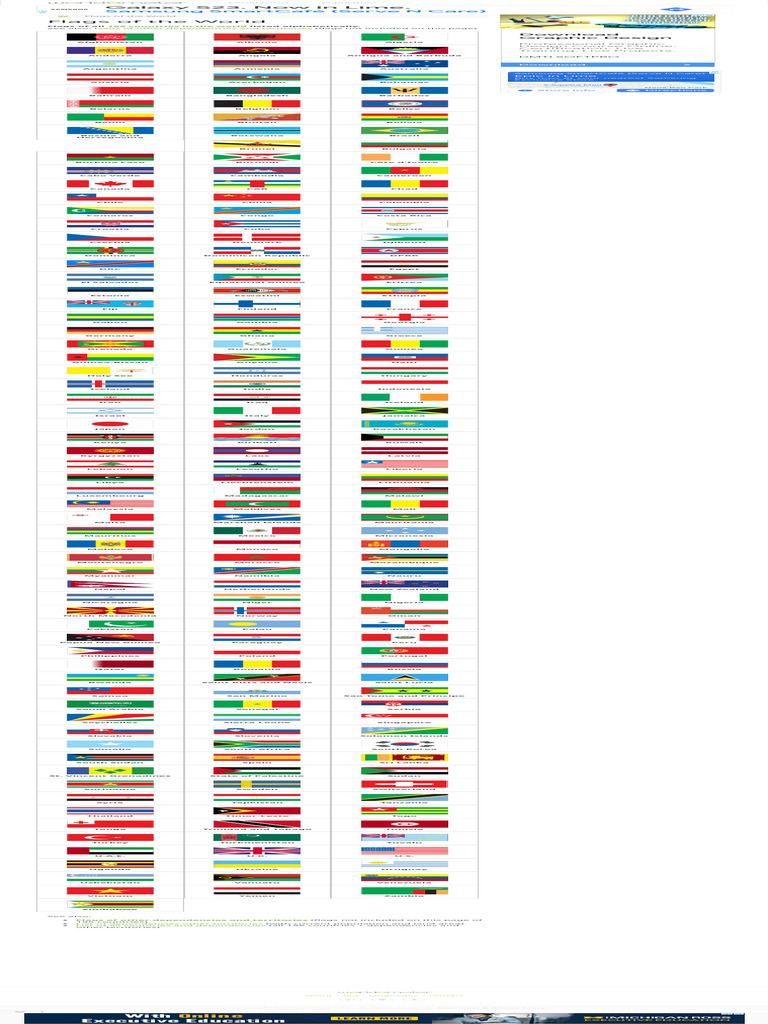 Flags of The World - Worldometer | PDF