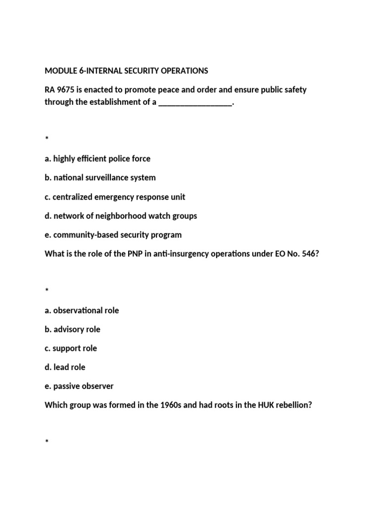 MODULE 6-INTERN-WPS Office | PDF | Crimes | Crime & Violence