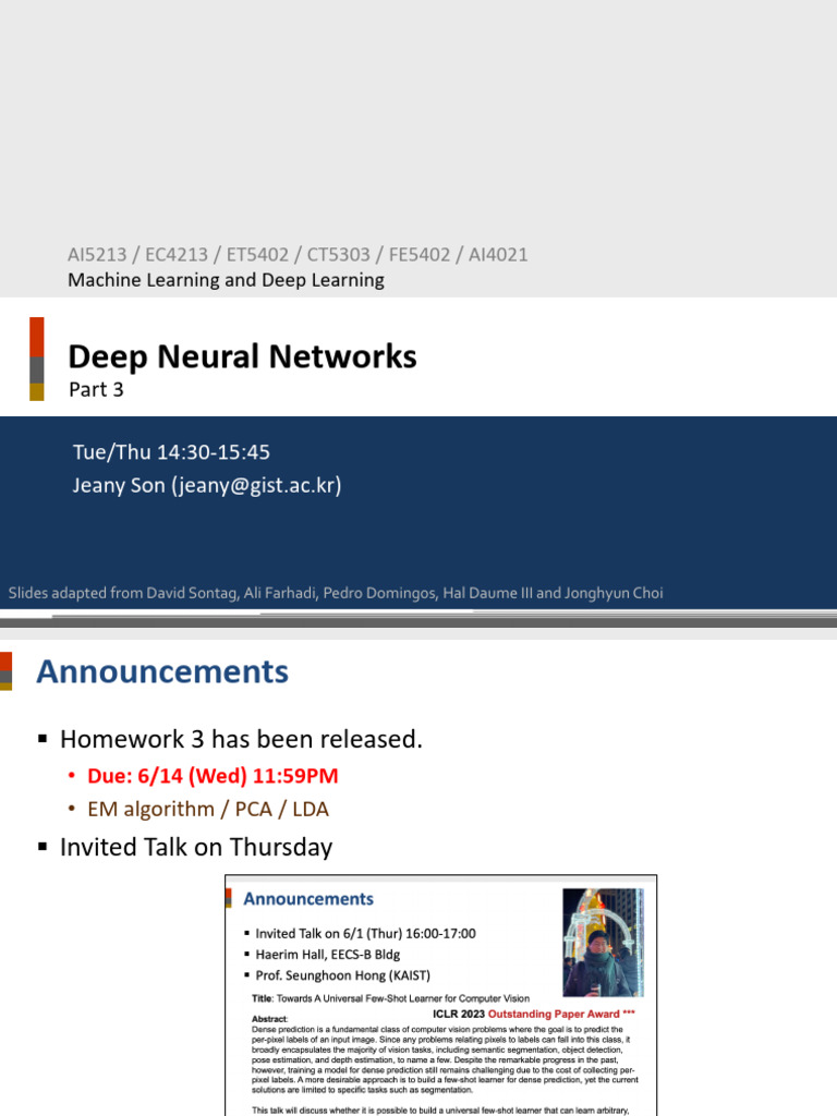 24.DNN_part3 | PDF | Deep Learning | Artificial Neural Network