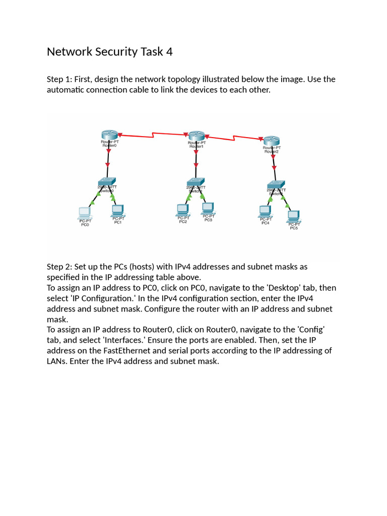 Network Security Task 4 | PDF | Ip Address | Computer Network