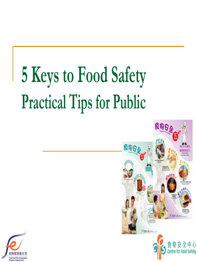 5 Keys to Ensuring Food Safety | PDF | Foodborne Illness | Foods