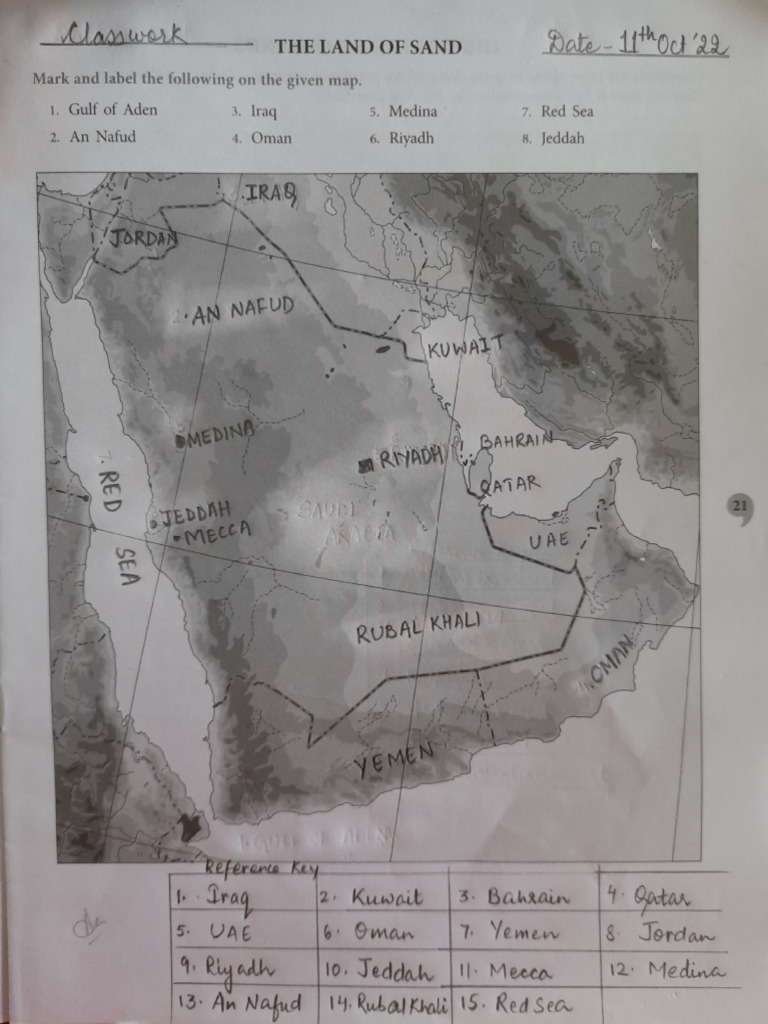 SST Map Book PG 21 | PDF