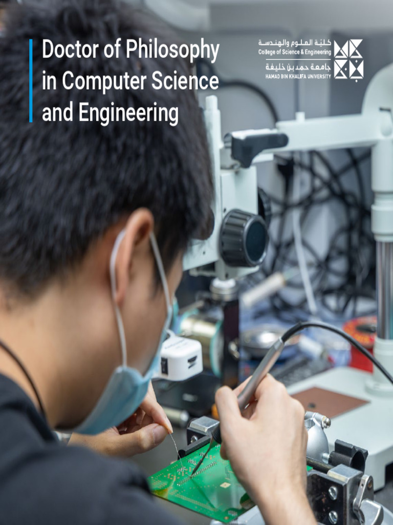 Cse PHD Computer Science Engineering Factsheet | PDF | Doctor Of ...