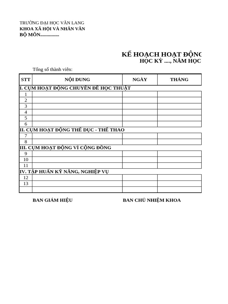 Ke Hoach Tong-Du Tru Kinh Phi Tong | PDF