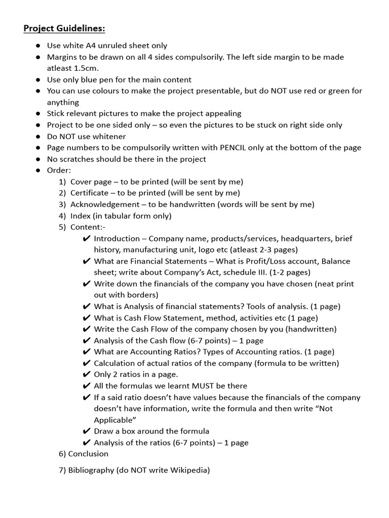 Project Presentation Guidelines | PDF | Career & Growth | Business