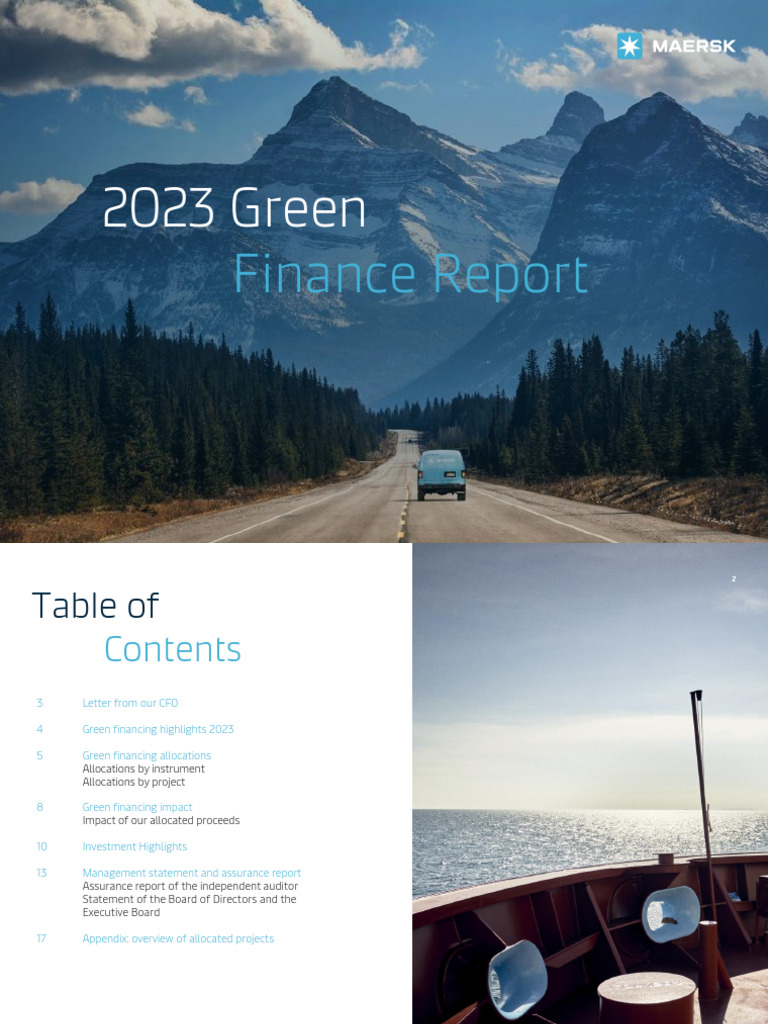 APMM Green Finance Report 2023 | PDF | Biofuel | Life Cycle Assessment