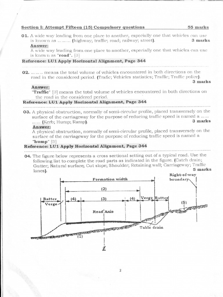 Road Alignment and Setting Out | PDF