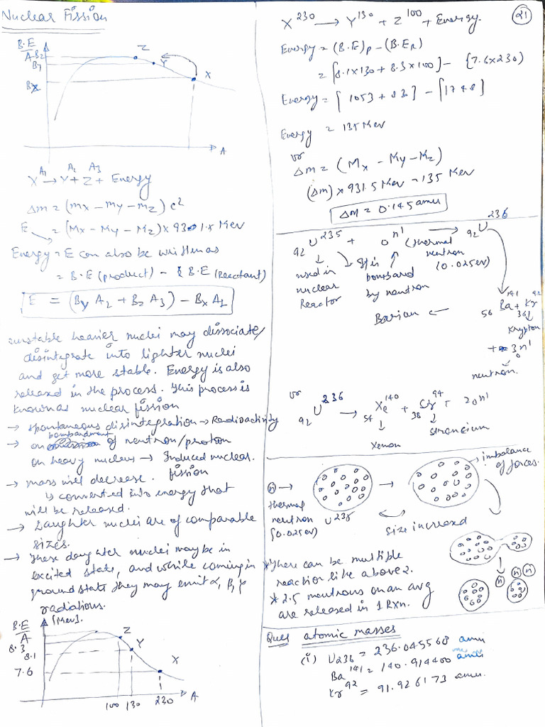 Nuclear Fusion and Atomic Mass | PDF