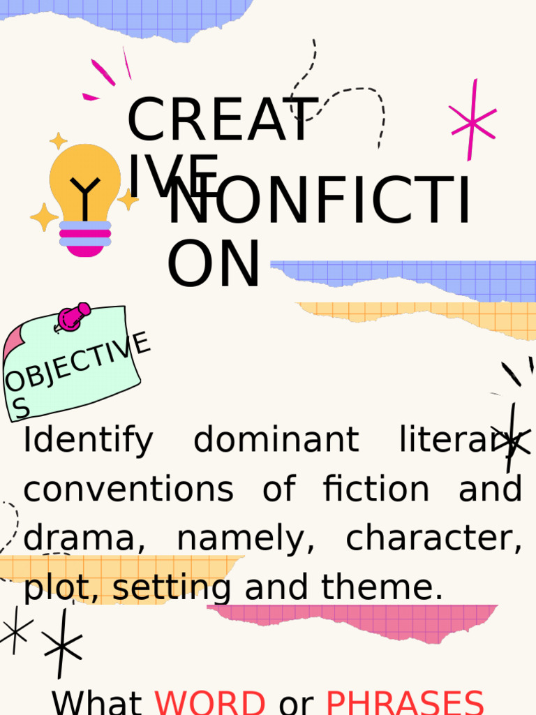 Understanding Creative Nonfiction Genres | PDF | General Fiction