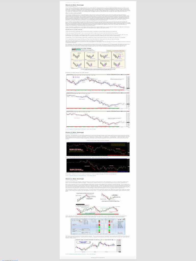 Gann Swings Ensign Software | PDF