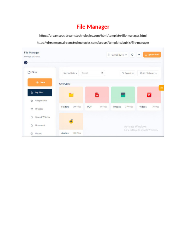 File Manager | PDF | Art | Computers