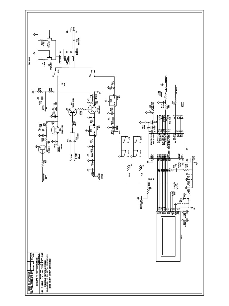 MFJ 259C Schematic | PDF