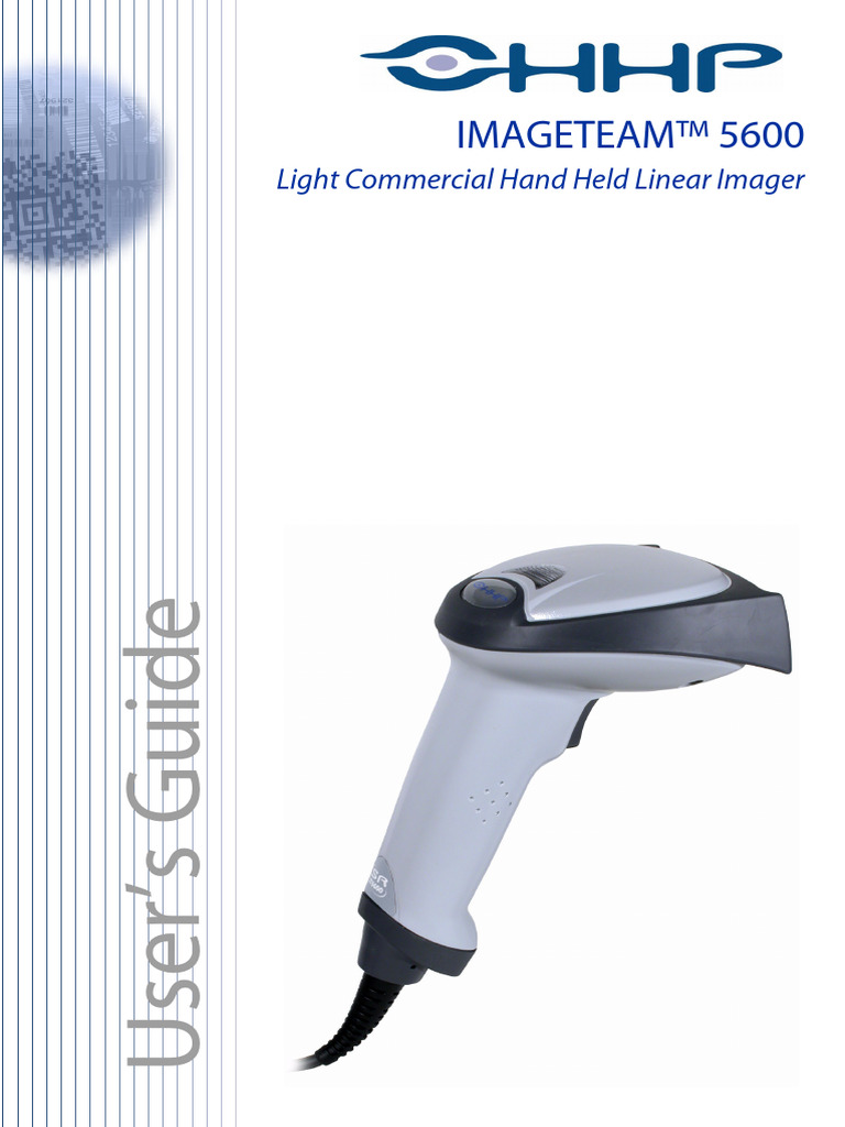 IT5600 User Guide (Rev B) | PDF | Barcode | Image Scanner