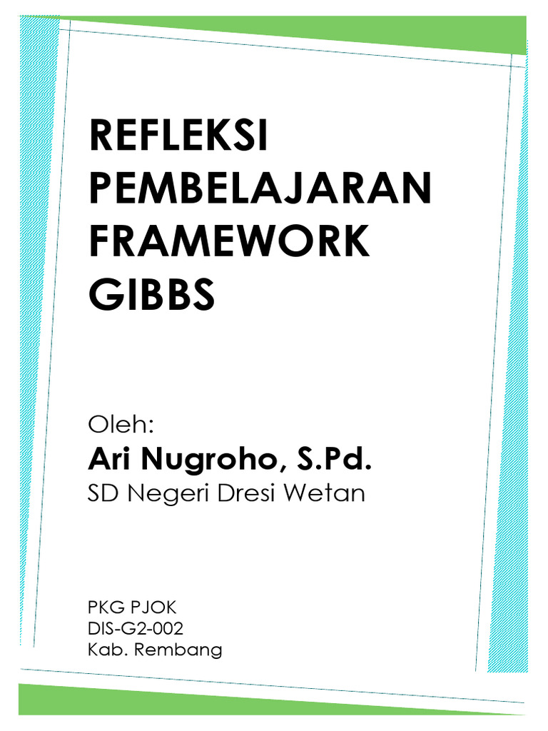Refleksi Pembelajaran Framework Gibbs | PDF