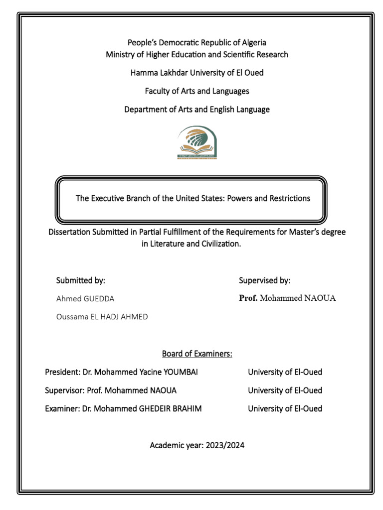 The Executive Branch | PDF | American Government | Presidents Of The ...