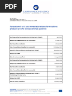Ich M13a Guideline Bioequivalence Immediaterelease Solid Oral Dosage ...