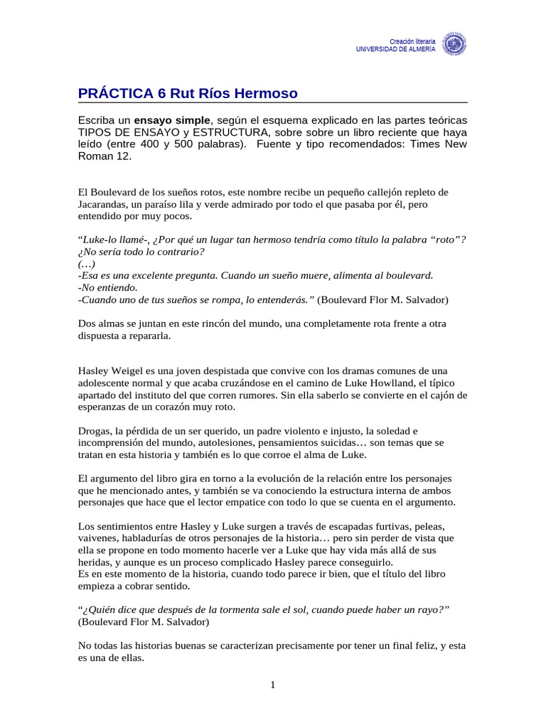 Práctica 6 Rut RH | PDF