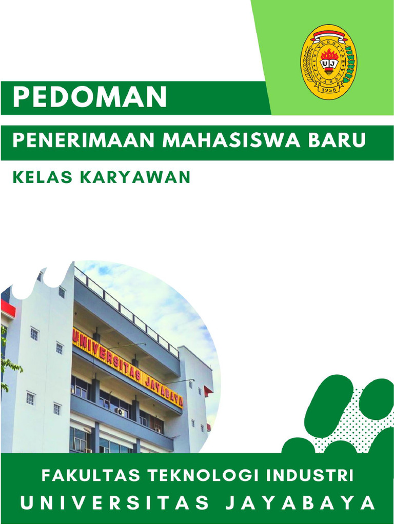 Pedoman Penerimaan Maba 2023 - 2024 | PDF