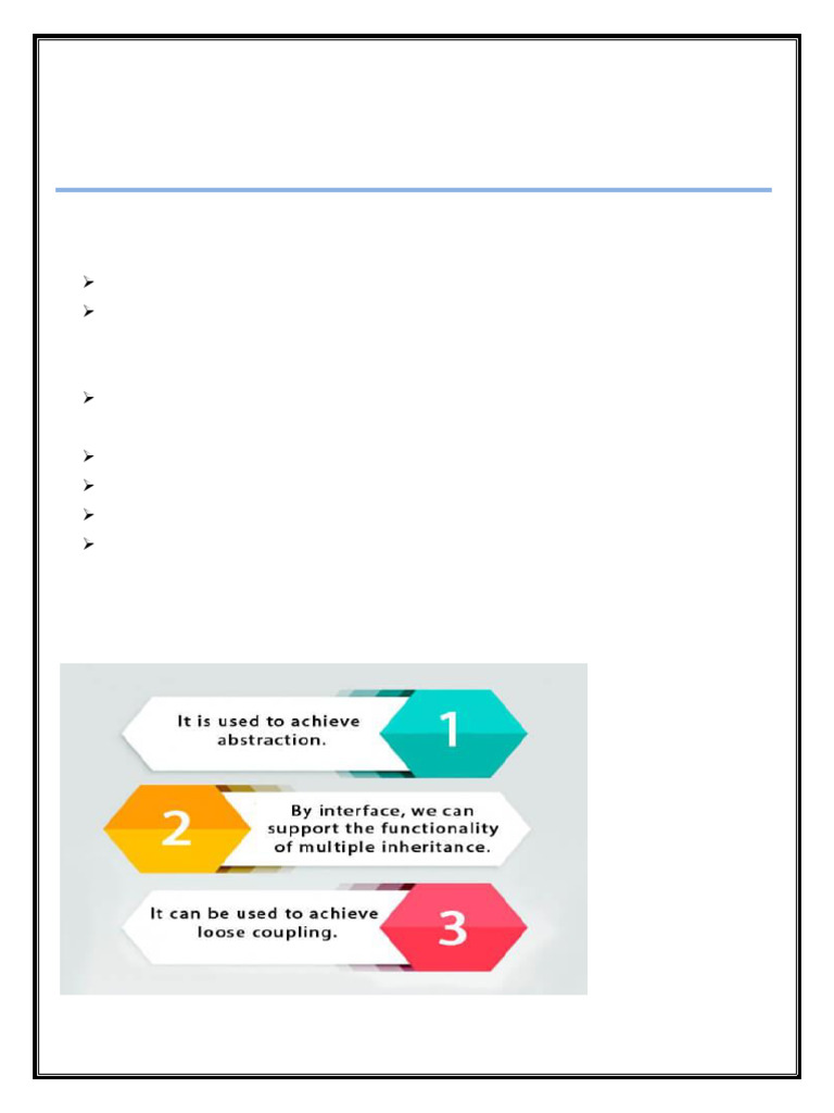 Module 03 Interfaces And Packages Pdf Class Computer Programming Method Computer