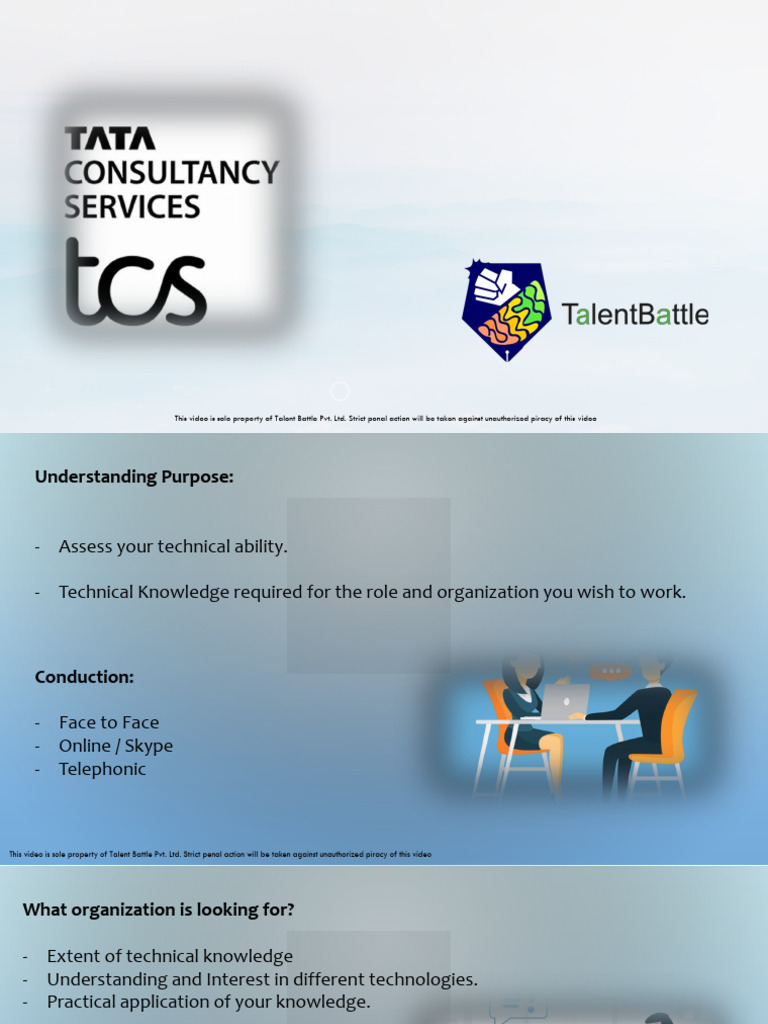 Technical Interview Guidance - TCS | PDF | Databases | Class (Computer Programming)