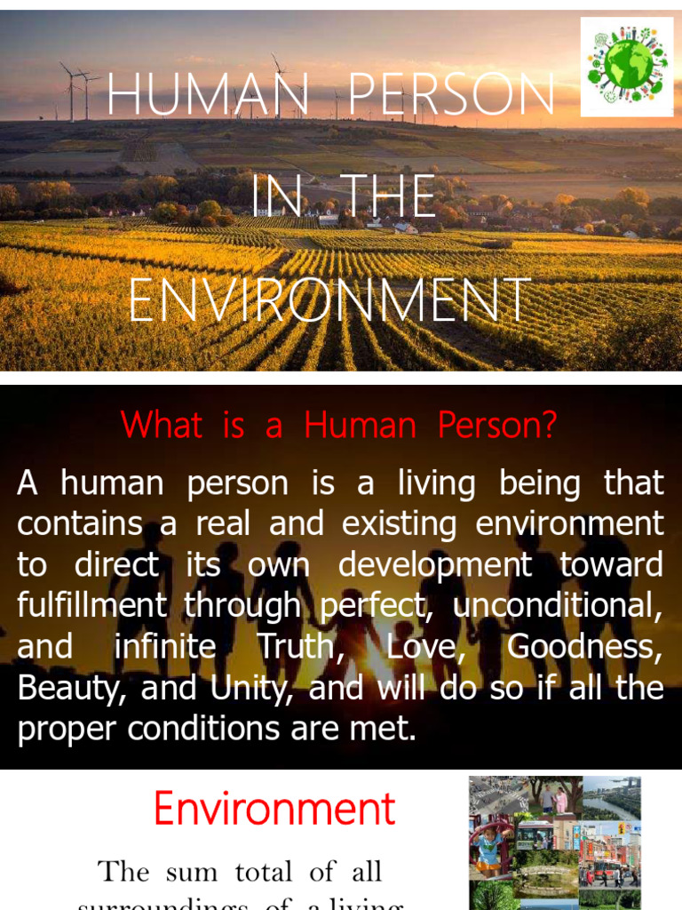 Two Environmental Frameworks - How Humans Perceive Their Relationship ...