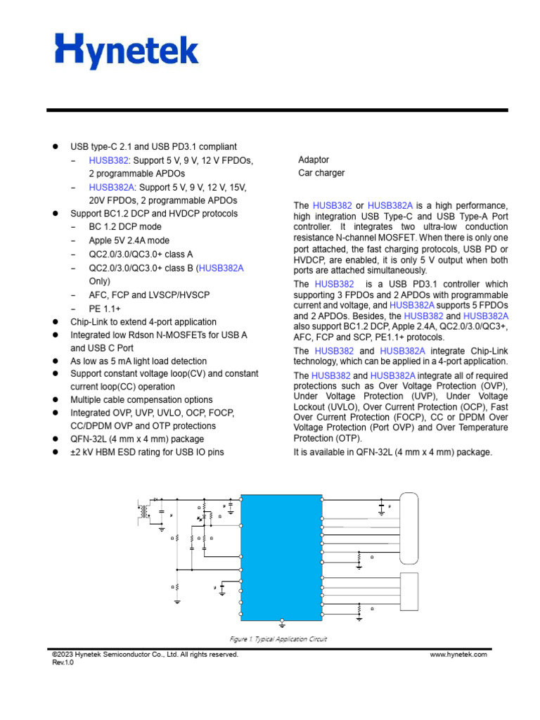 USB Type-C Port Controller Overview | PDF | Usb | Battery Charger