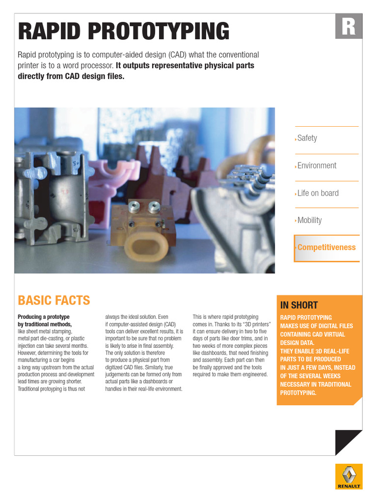 Rapid Prototyping | PDF | Physical Sciences | Building Engineering