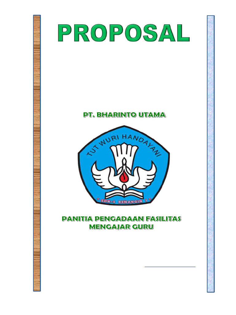 Proposal Panitia Pengadaan Sarana Mengajar Guru | PDF | Ilmu Sosial | Kesehatan Holistik