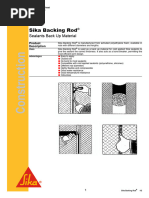 Sikaflex 2C Sealant Application Guide | PDF | Adhesion | Concrete