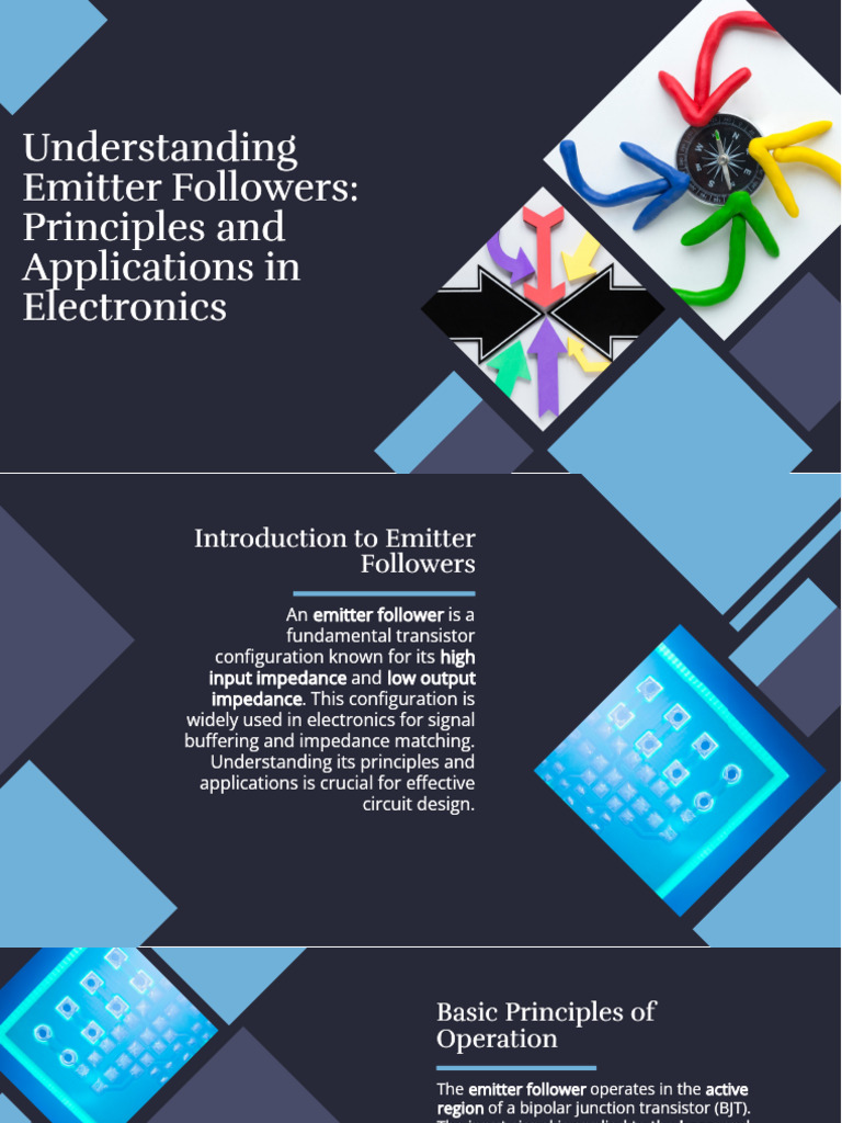 Slidesgo Understanding Emitter Followers Principles and Applications in Electronics ...