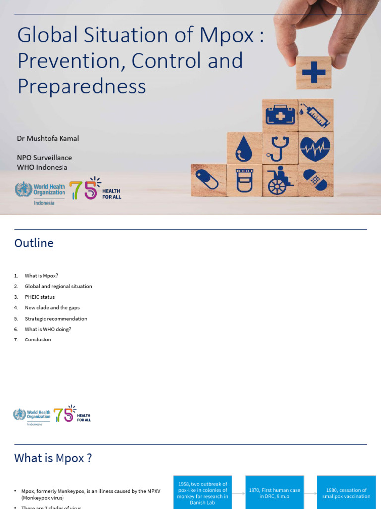 Global Situation of Mpox BRIN 2024 | PDF | Infection | Epidemiology