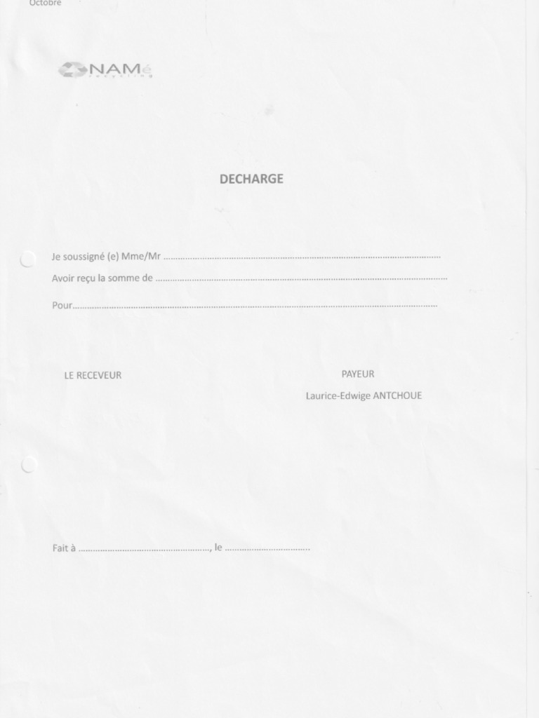 Décharge | PDF