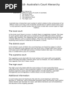 Queensland Court Hierarchy Overview | PDF | Politics | Law