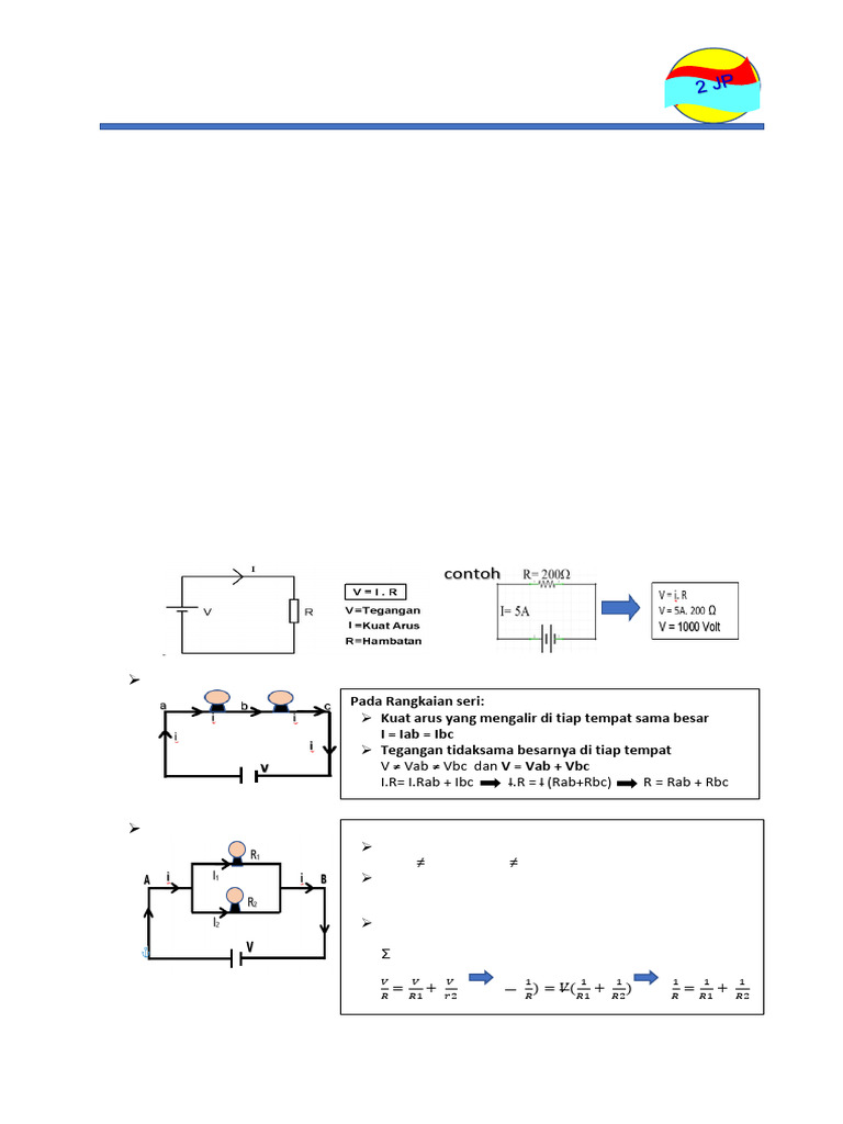 Hukum Ohm dan Kirchhoff dalam Rangkaian Listrik | PDF
