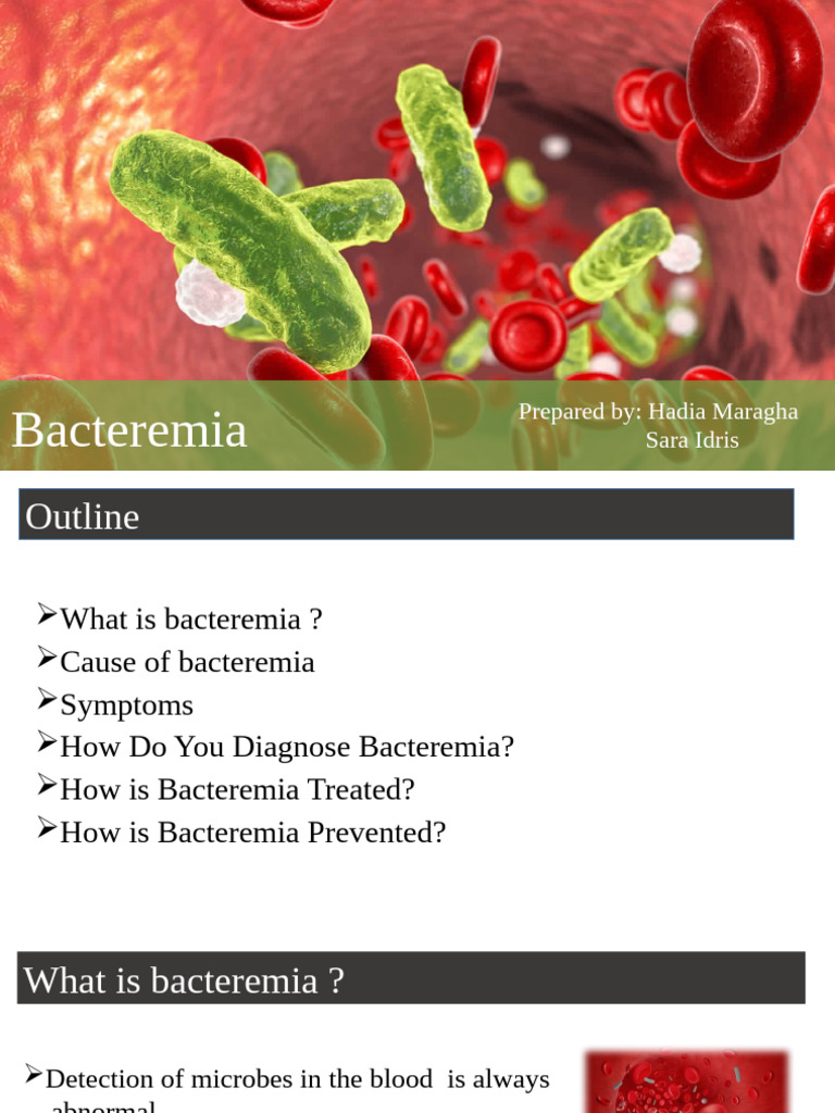 Bacteremia | PDF