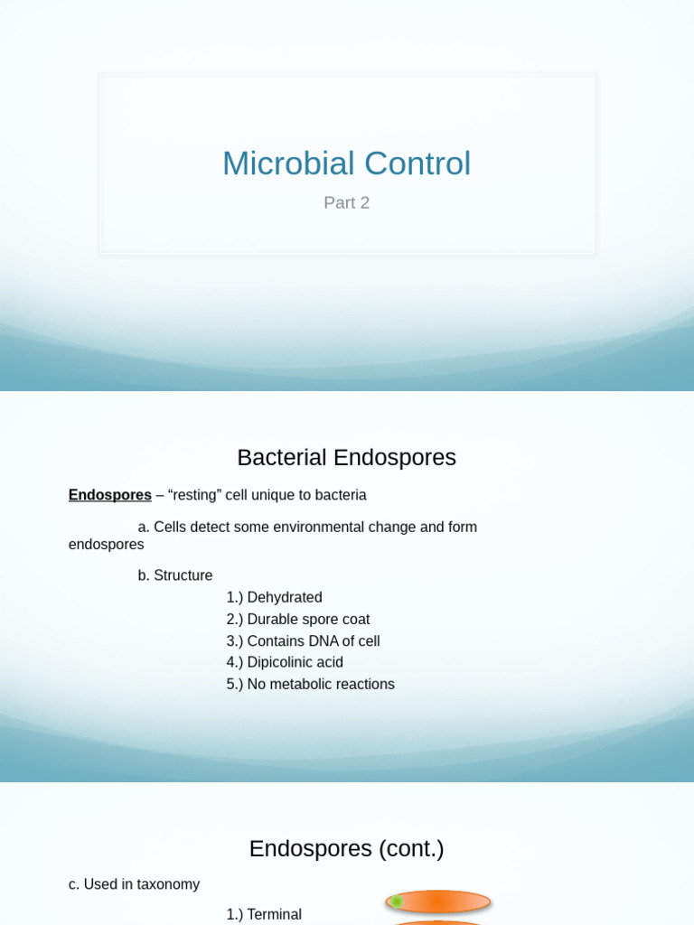 27 - Microbial Control PT 2 | PDF | Disinfectant | Microbiology