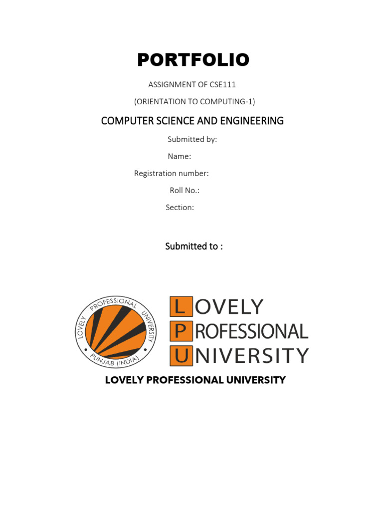 CA 03 of CSE111 Portfolio Format | PDF | Git (Software) | Computer Mediated Communication
