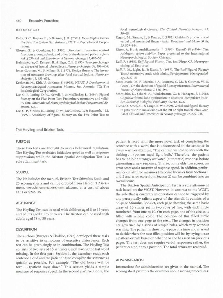 Five Point Test MANUAL | PDF