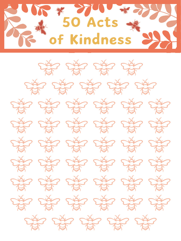 T BBP 1647597512 50 Acts of Kindness Colouring in Poster Wellbeing ...