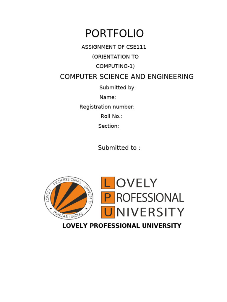 CA 03 of CSE111 Portfolio Format02025 | PDF | Crowdsourcing | Social Information Processing