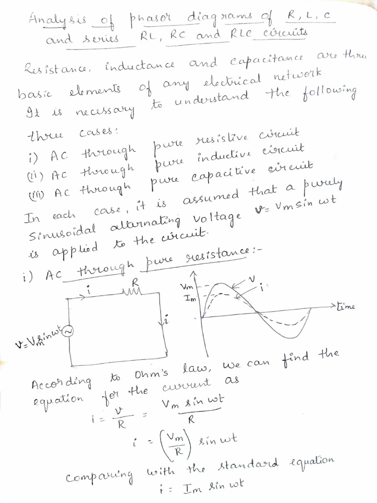 Module2 - Single Phase AC Circuits 4 | PDF