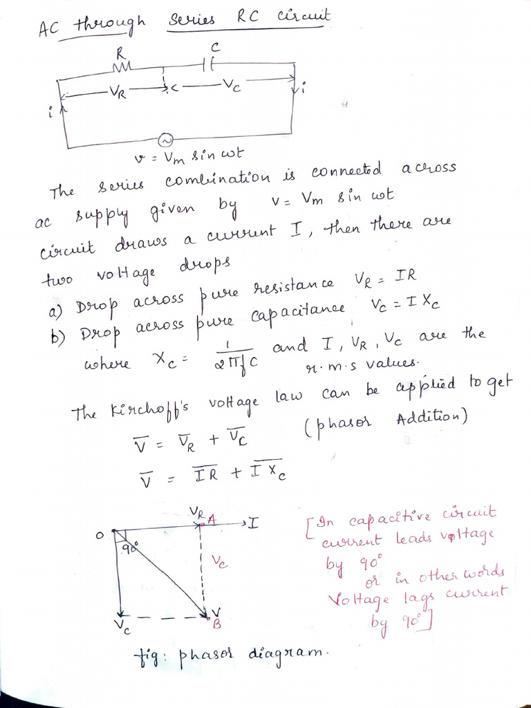 AC Circuit Analysis: Voltage and Current | PDF | Electrical Engineering | Electricity